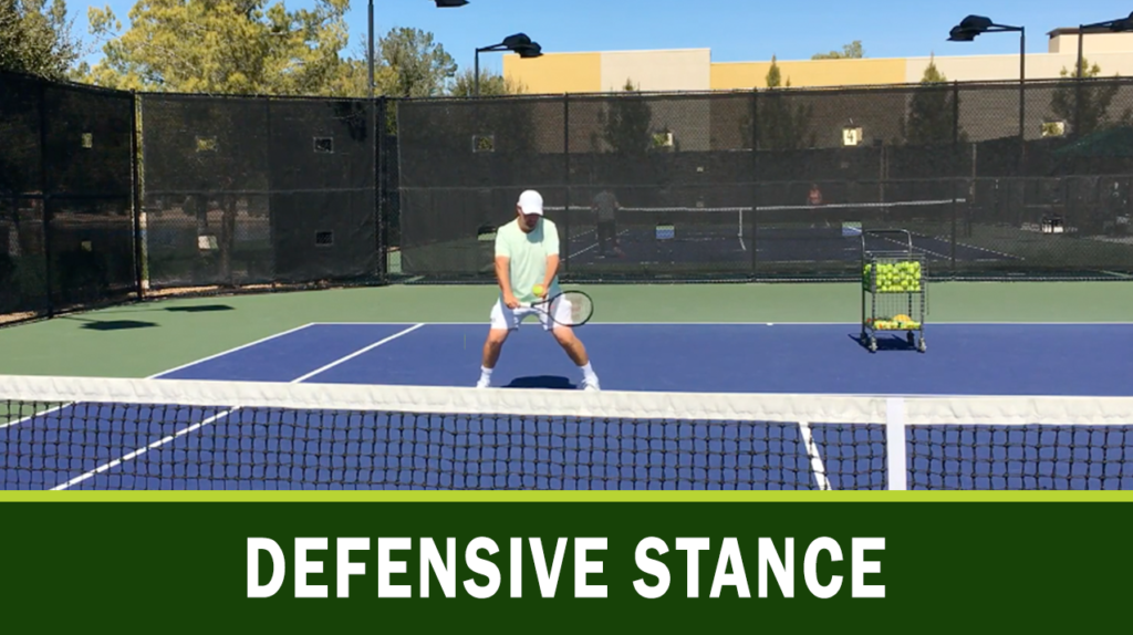 Defensive Stance - Passionate Tennis
