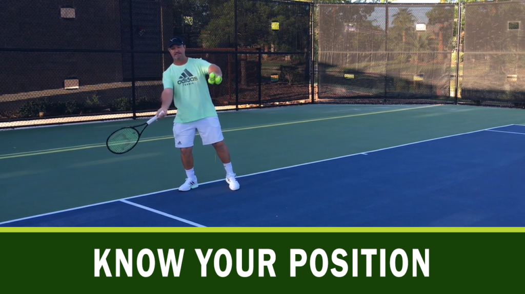 Know Your Position - Passionate Tennis